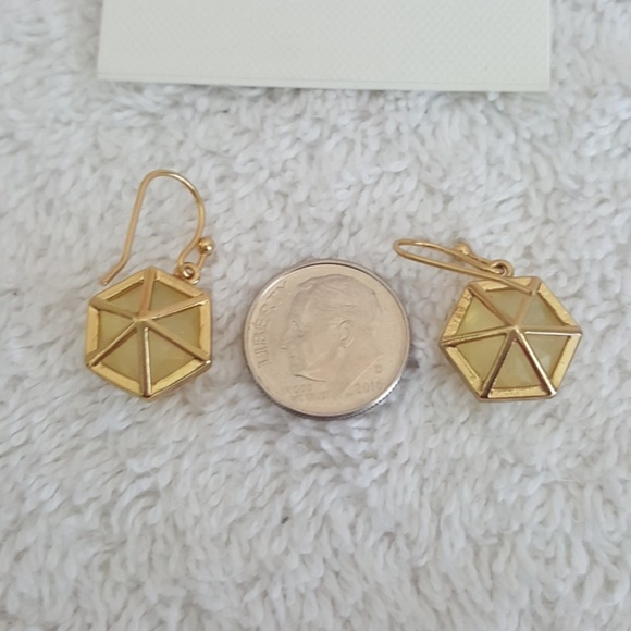 Trina Turk | Jewelry | New Trina Turk Hexagon Drop Earrings | Poshmark